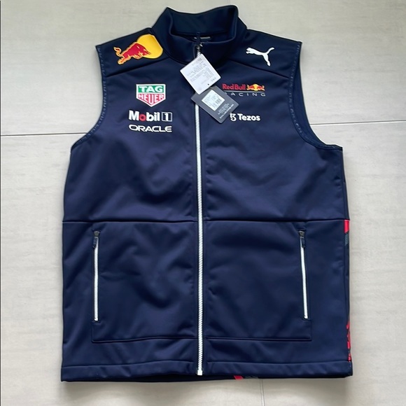 Puma | Jackets & Coats | 222 Red Bull Racing Team Vest | Poshmark